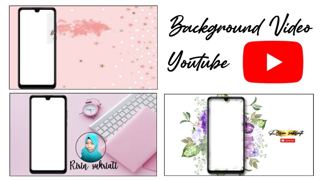 Cara membuat background video youtube (Gampang) - YouTube