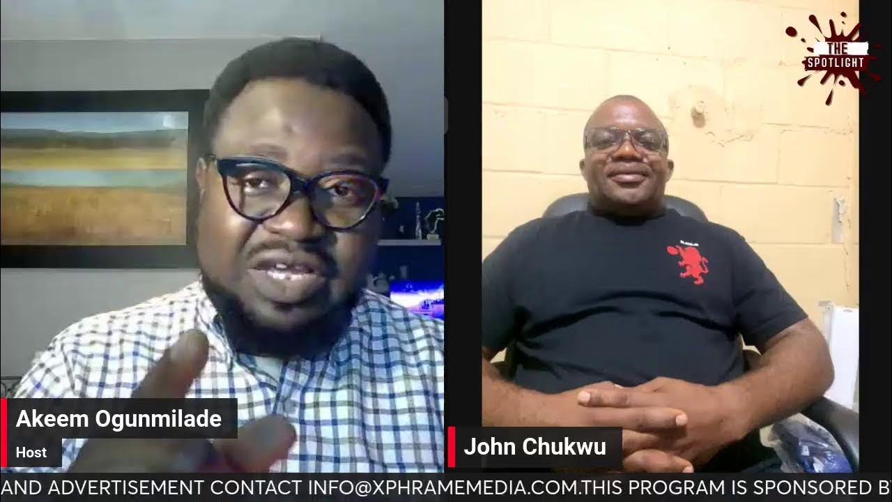 Chat with Mr. John Emeka Chukwu-Convener of Nigerian Ibo Community Summer Fest - YouTube