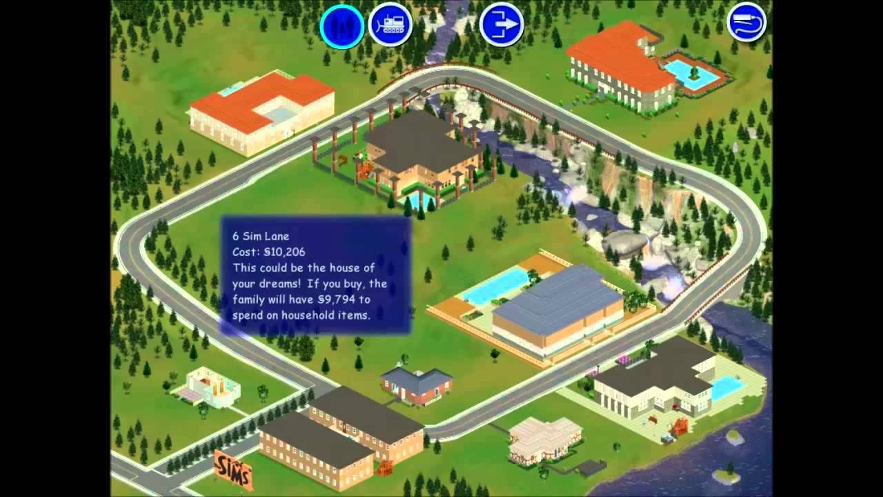 Let's Play The Sims 1 (Part 1)-Fat People gonna troll! - YouTube