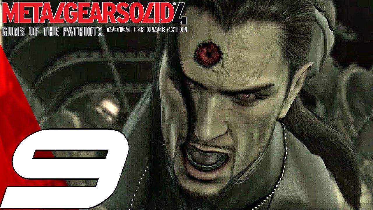 Metal Gear Solid 4 - Gameplay Walkthrough Part 9 - Vamp Boss & Rex vs ...