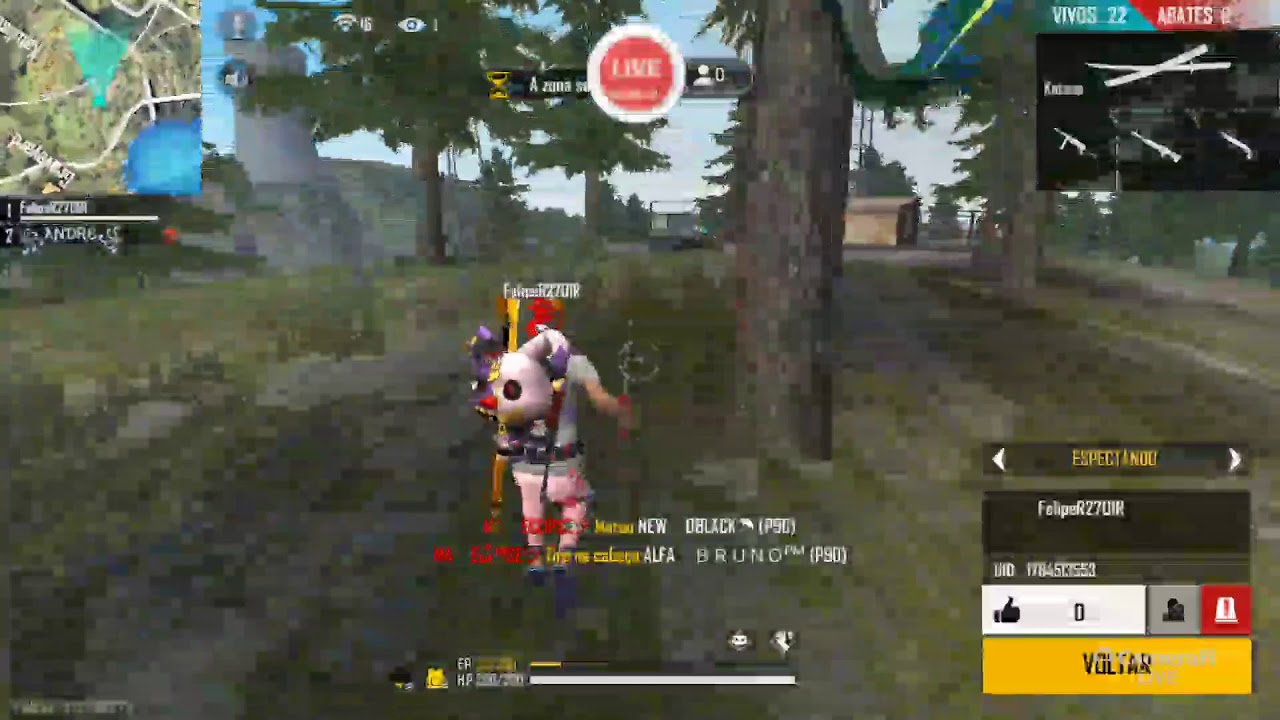 Live 🔥FREE FIRE 🔥 Rankada🔥 Solo - YouTube