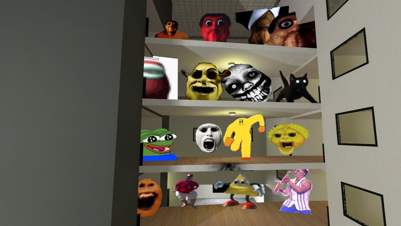 OBUNGA/SCARY/POPULAR NEXTBOTS Garry's Mod #gmod - YouTube