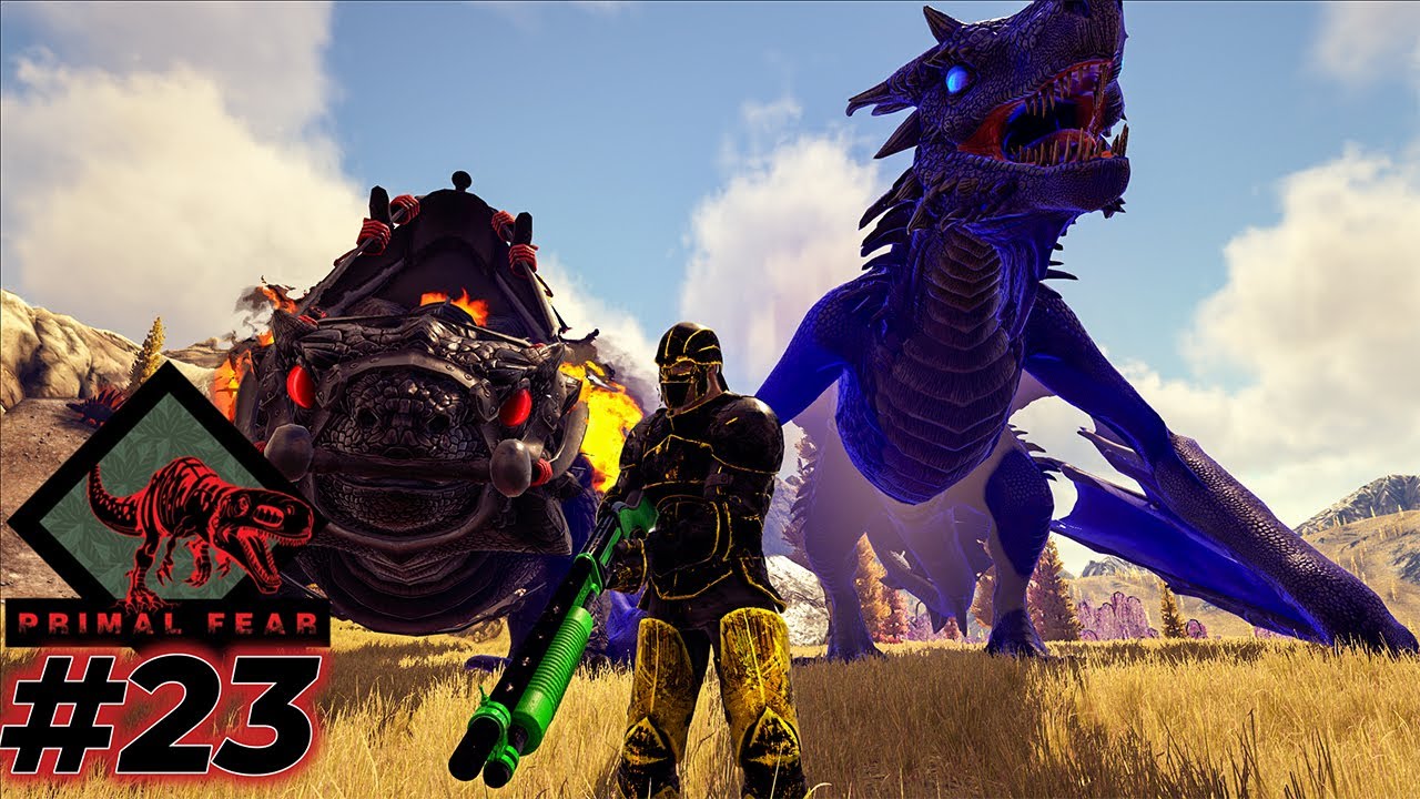 Celestial Wyvern e Deminc Thorny Dragon | Ark Survival Evolved | Primal ...