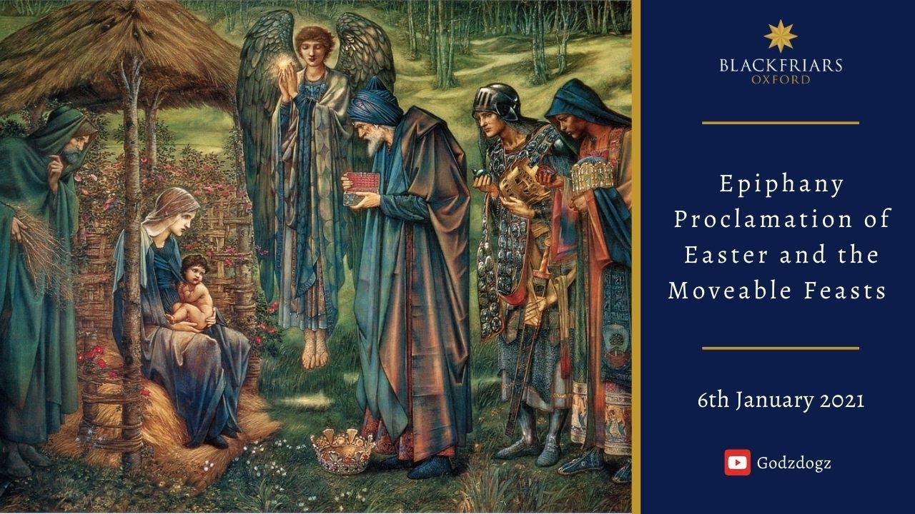 Epiphany 2021 Proclamation of Easter and the Moveable Feasts - YouTube