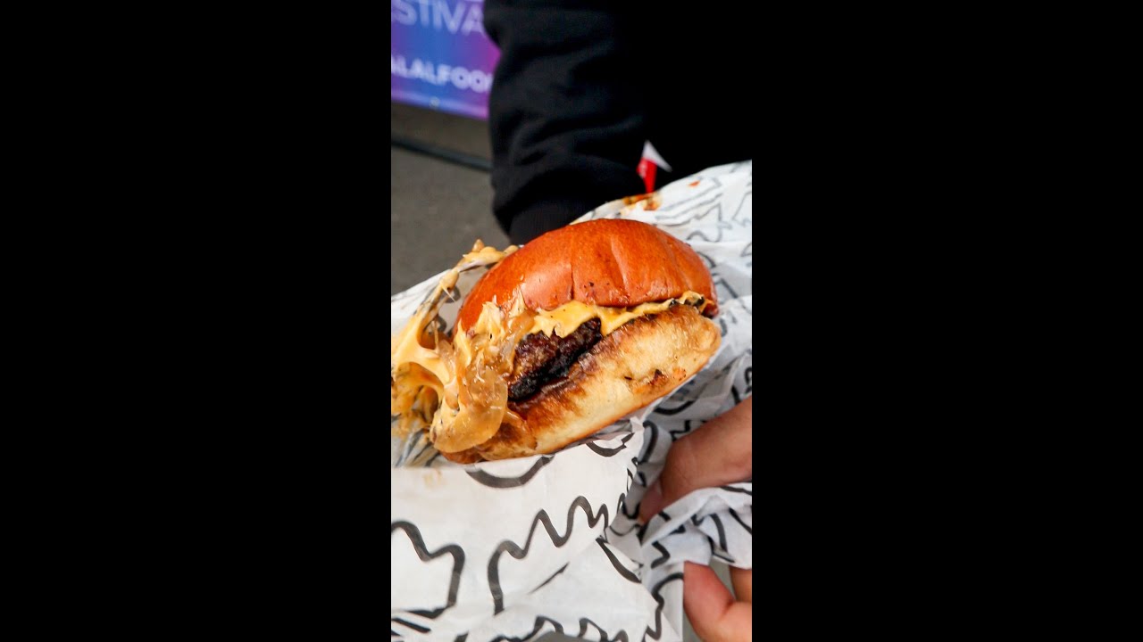 Ghost Burgers | London Halal Food Festival 2022 | TTFG | TikTok ...
