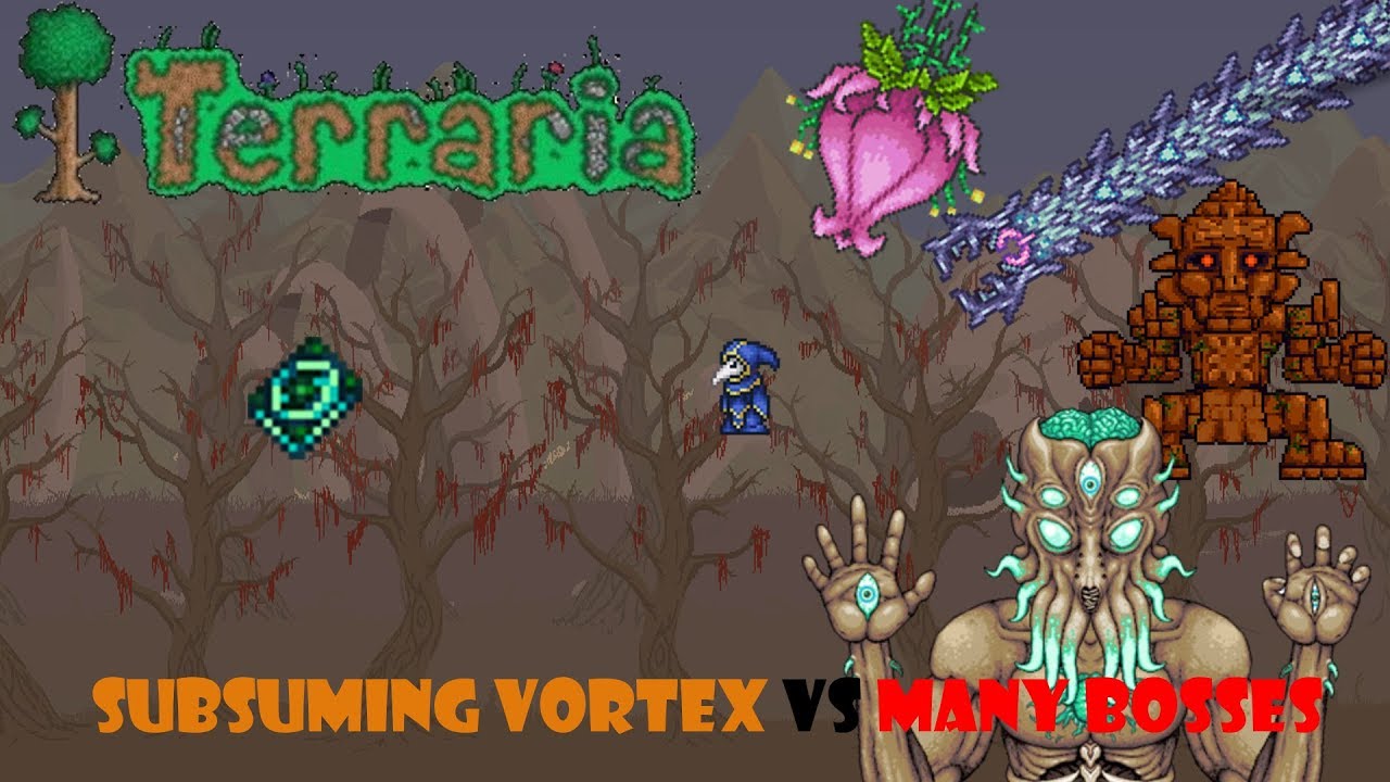 Terraria OP Boss Rush (Subsuming Vortex) - YouTube