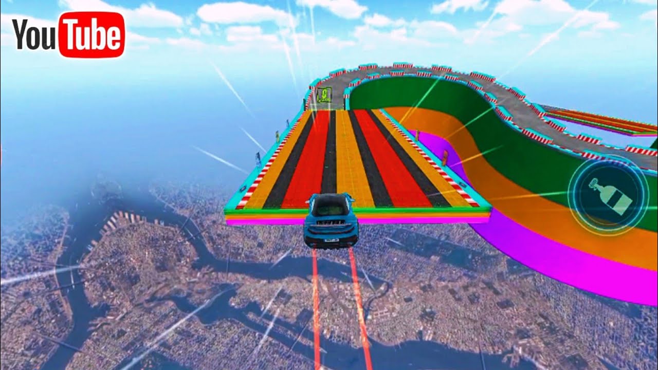 car stunt races mega ramps game play | car stunts | mega ramp car ...