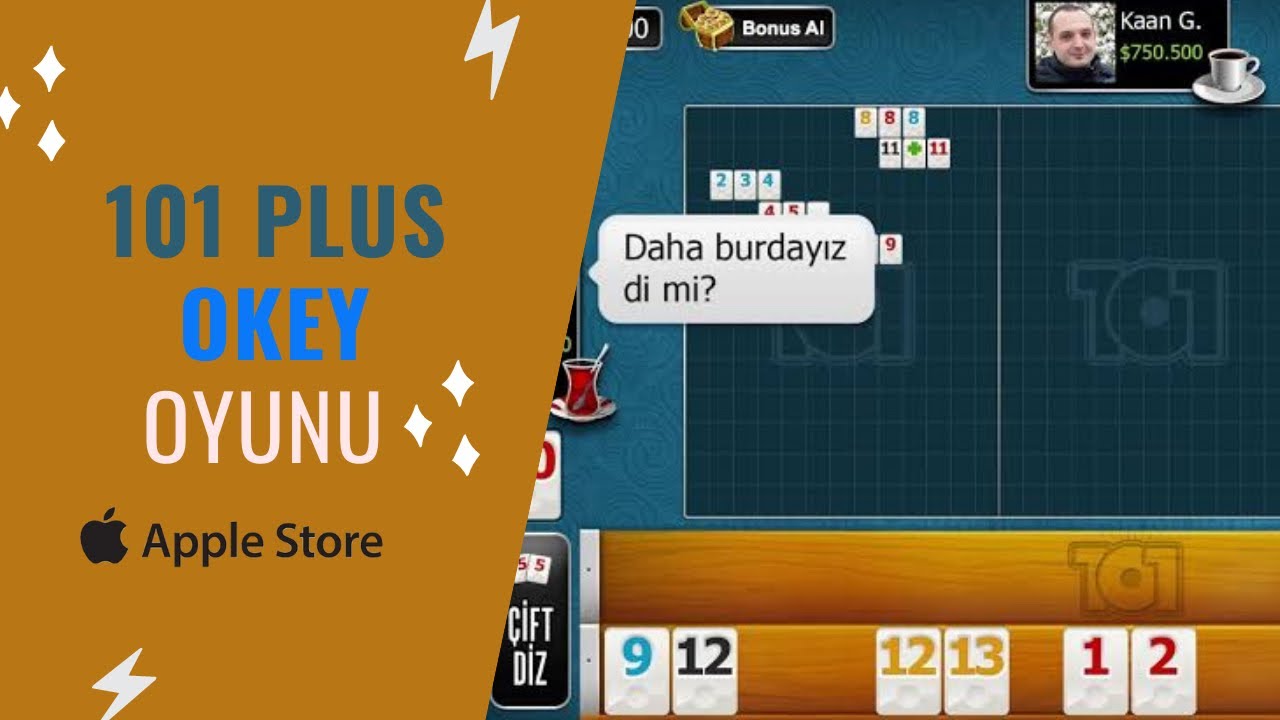 101 Plus Okey Oyunu - YouTube