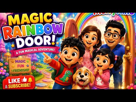 🌈 The Magic Rainbow Door! ✨ | Ayan & Zoya’s Amazing Adventure | MerryHino