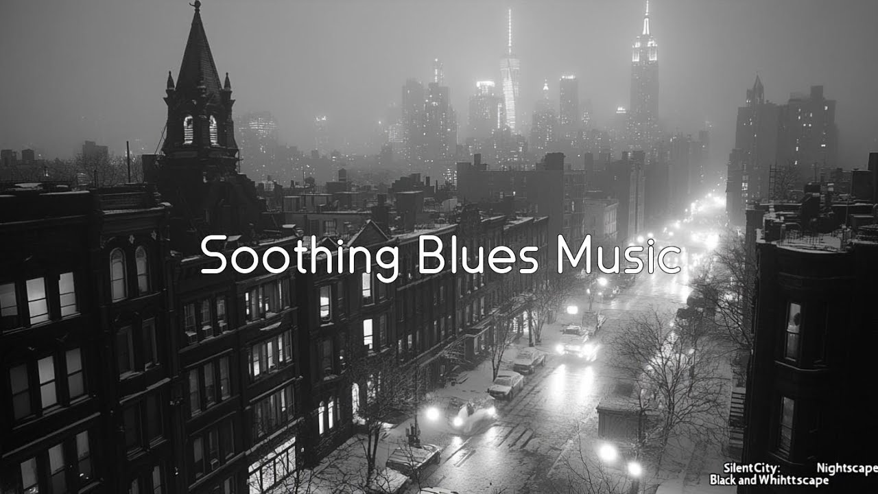 Relax with Soothing Blues Music 🎸 Slow Blues Instrumental for Peaceful ...