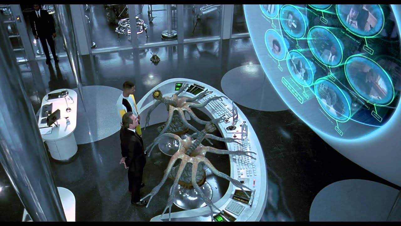 Men in Black (1997) - Headquarters scene - YouTube