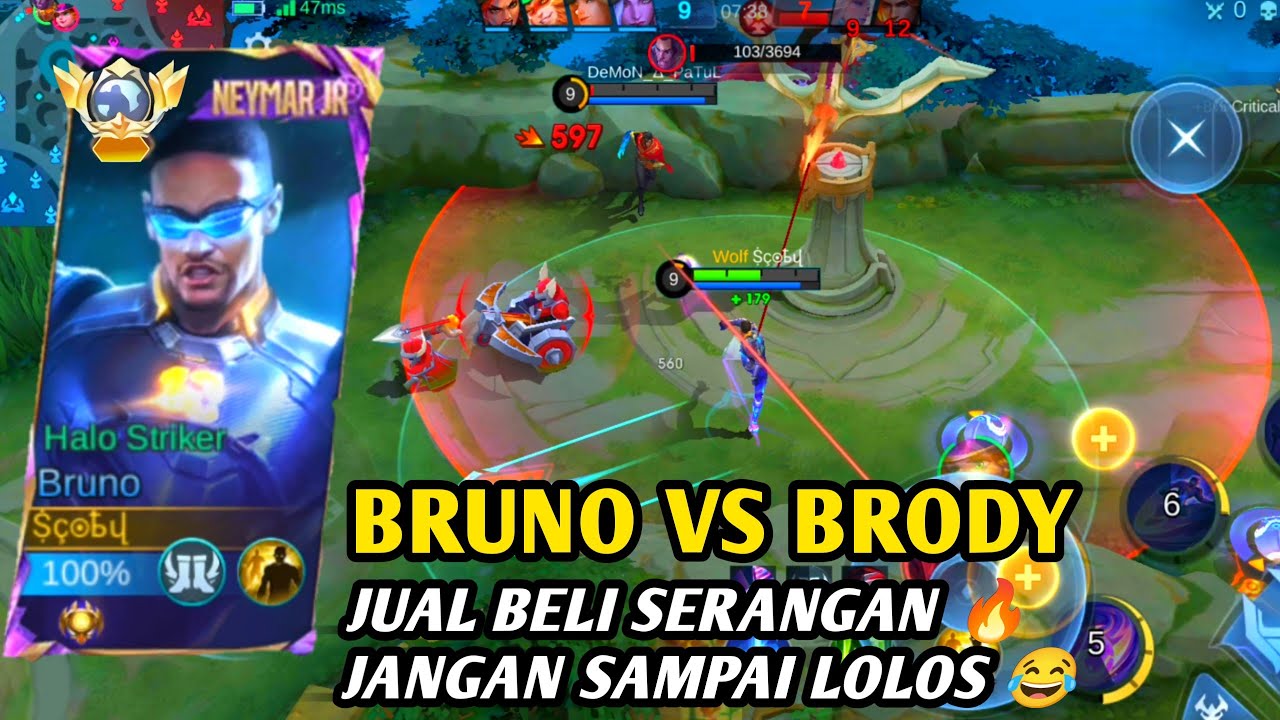 JUAL BELI SERANGAN 🔥 BRUNO VS BRODY - JANGAN SAMPAI LEPAS 😂 - BUILD ...