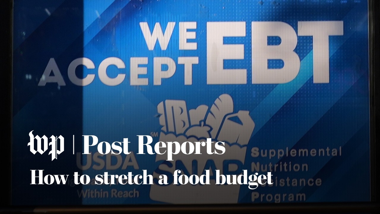 Stretching a food budget, when SNAP's uncertain - YouTube