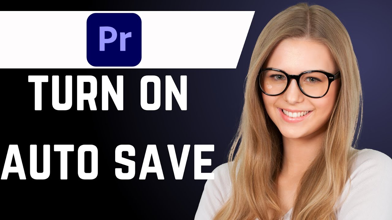 How to Turn On Auto Save Feature of Premier Pro (easy method) - YouTube