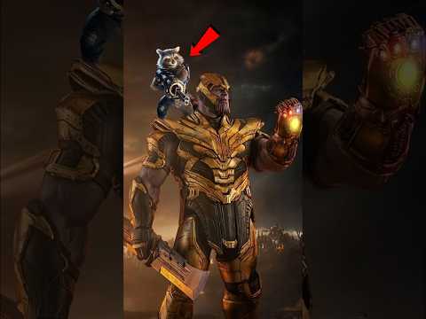 Why was Rocket Raccoon the only member of the GOTG who survived Thanos' snap? ||#shorts
