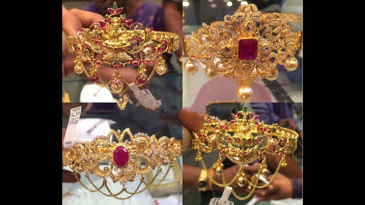 Latest 22 Carat Gold Armlet- Bajuband Designs - YouTube