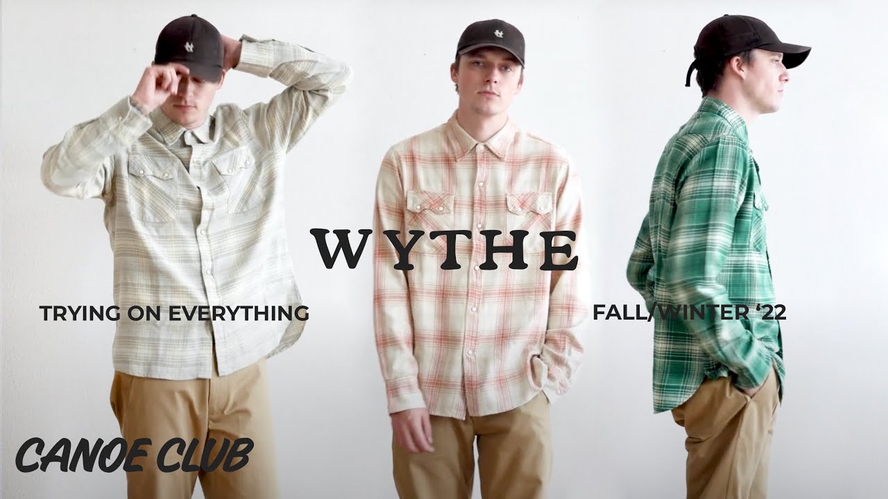 Wythe Fall/Winter'22 | Trying on Everything - YouTube