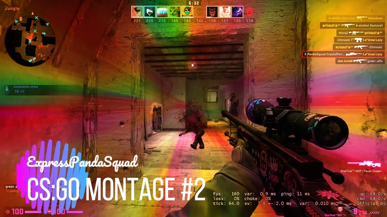 CS:GO MONTAGE #2 - YouTube