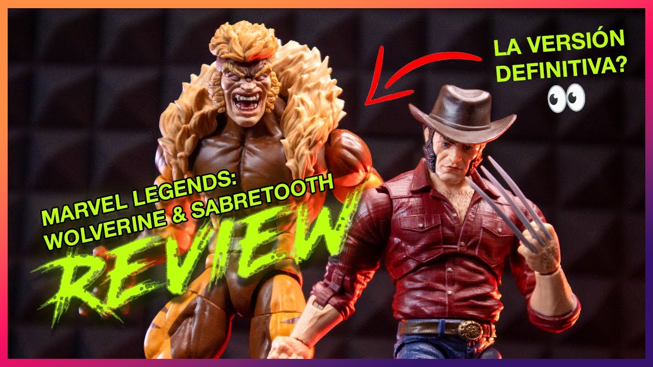 MARVEL LEGENDS: WOLVERINE & SABRETOOTH 50 ANIVERSARIO, EL MEJOR ...