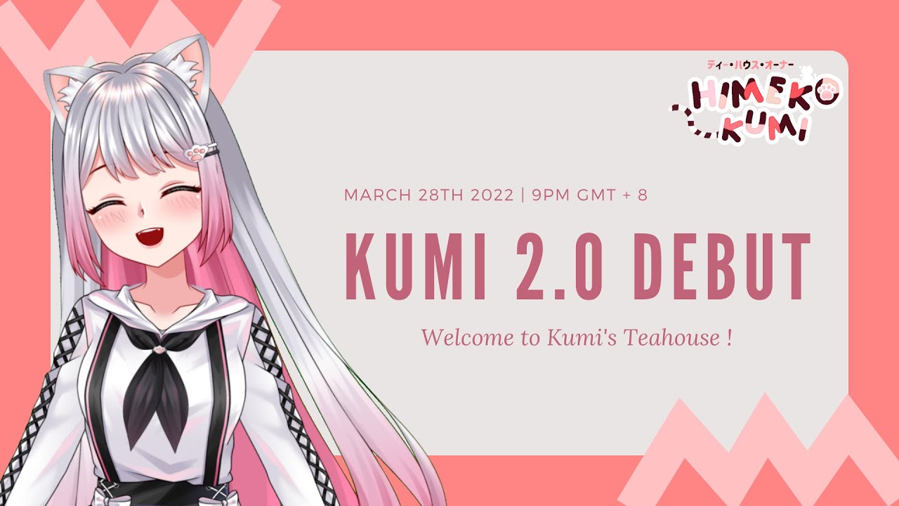 【2.0 VTUBER DEBUT】KUMI 2.0 DEBUT! - YouTube