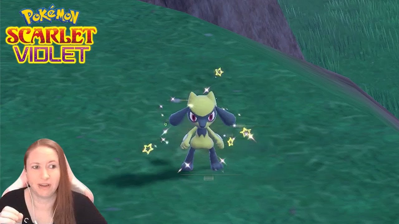 Shiny Riolu Was A Lucky Find In Pokemon Violet! - YouTube