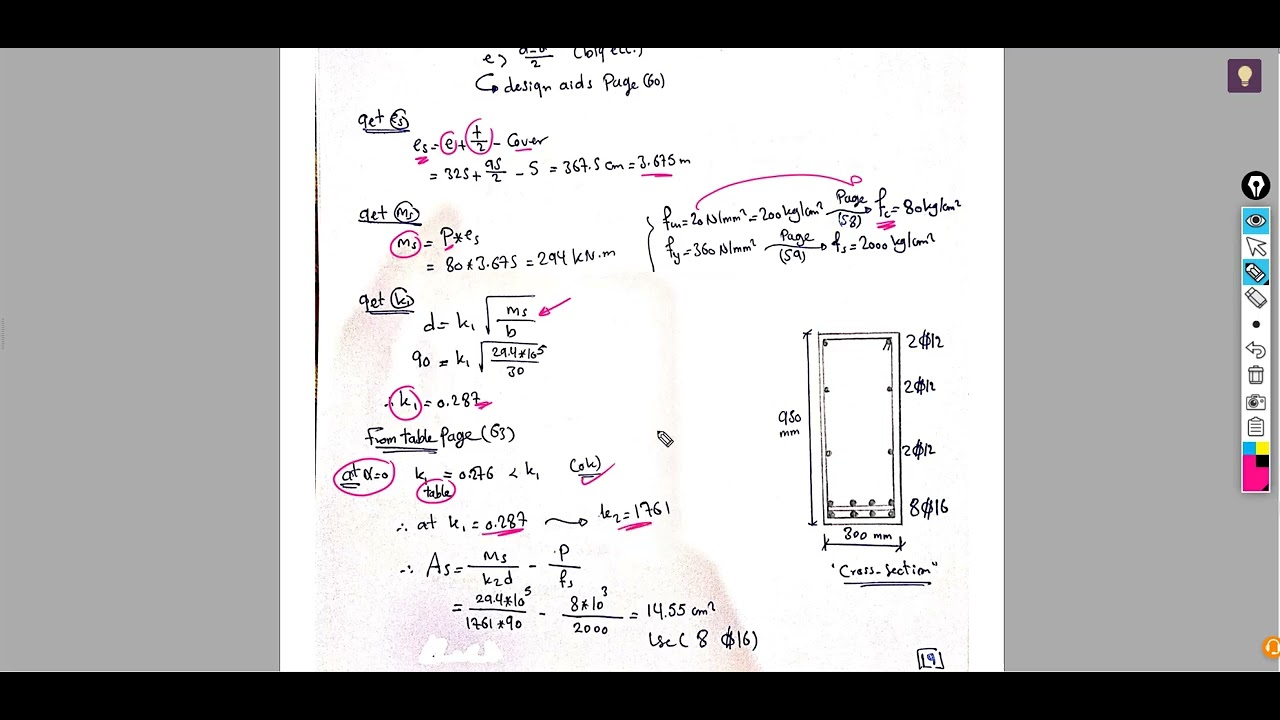 Section (10-D) - Working Stress Design Method - YouTube