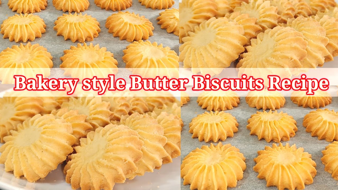 How to make Delicious butter biscuits | Butter cookies recipe #recipe ...