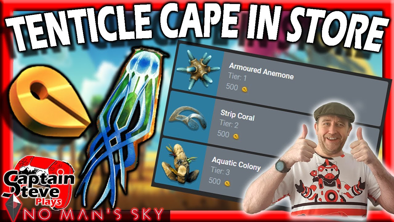 No Man's Sky Quicksilver Tenticle Cape Is Now In the Store To Be ...