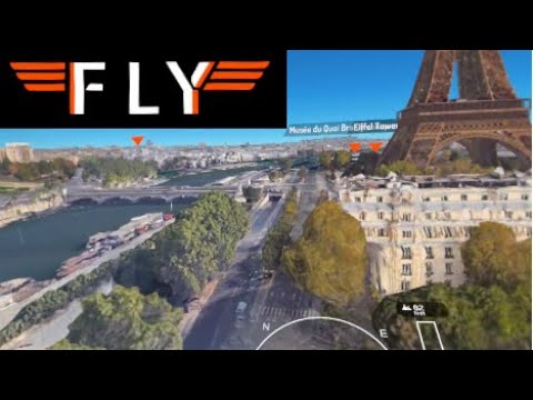 FLY VR - Goolge Street View In VR - YouTube