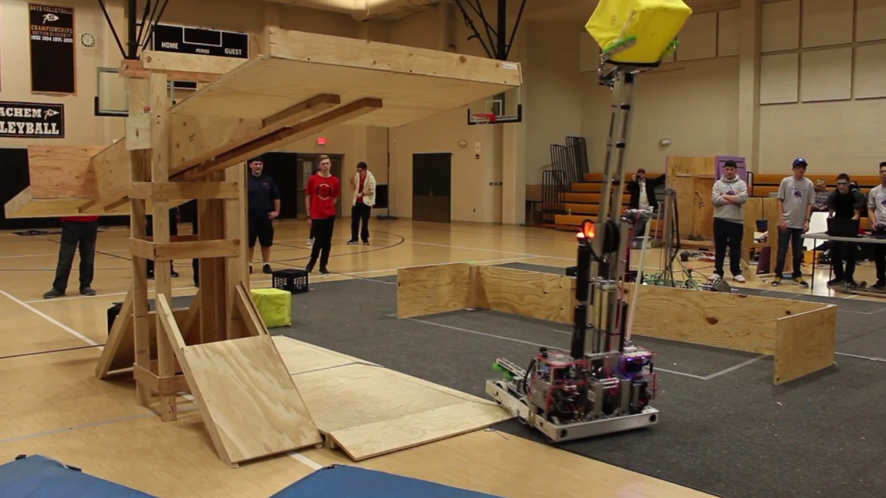 Taurus- FRC 810, Power Up 2018 Robot Reveal - YouTube