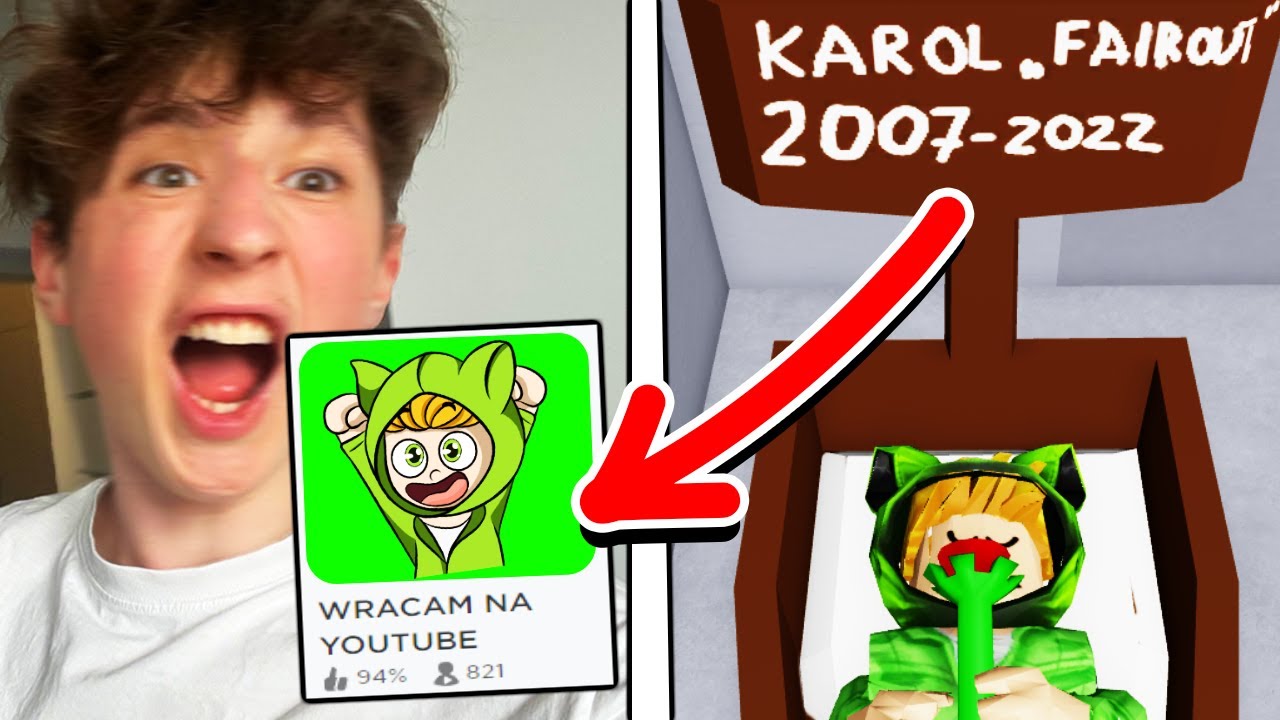 TA GRA O FAIROUT MA SZOKUJĄCY *SEKRET* 🤯 - WIEM KIEDY WRÓCI NA YOUTUBE (POPCAT ROBLOX) - YouTube