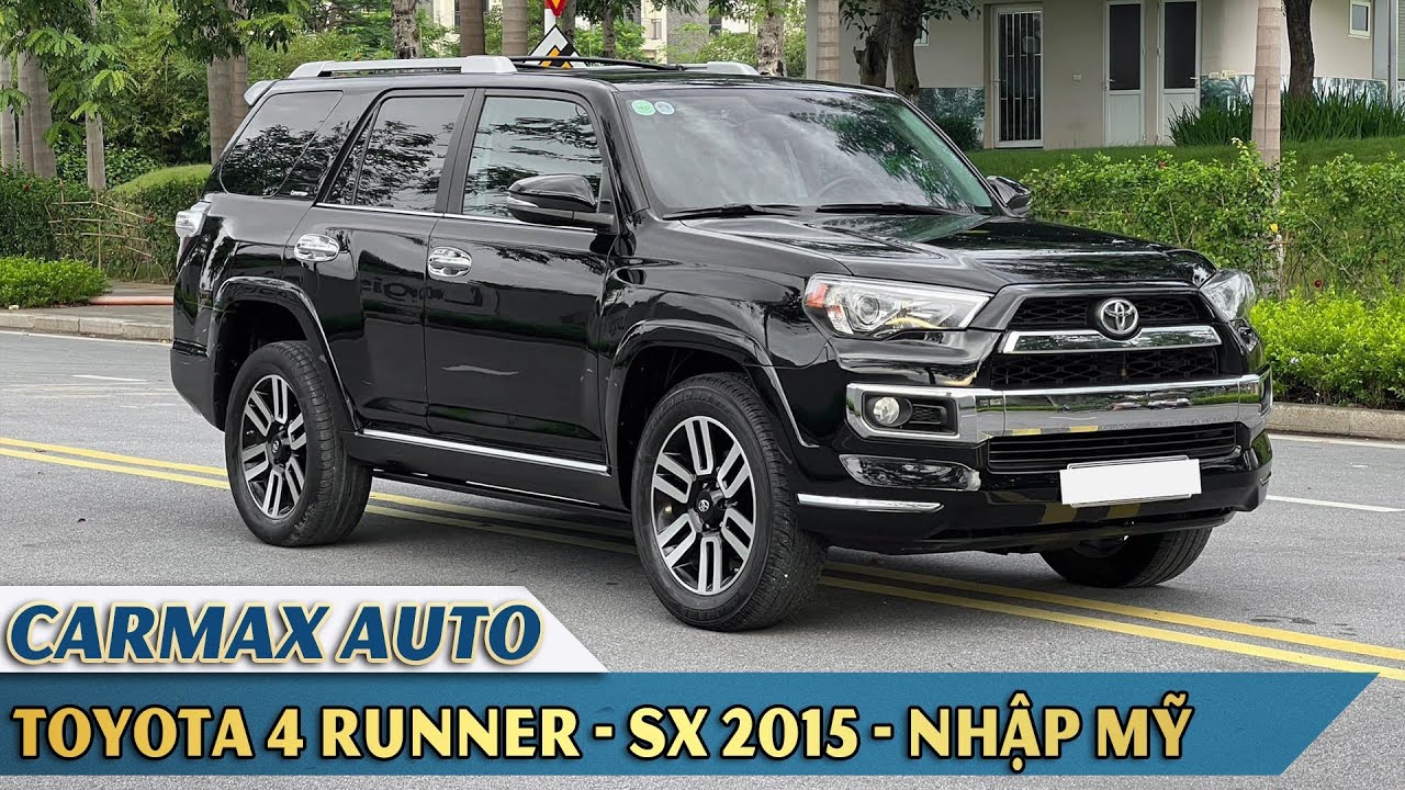 Bán xe ô tô cũ Toyota 4Runner sx 2015 nhập Mỹ máy 4.6L - YouTube