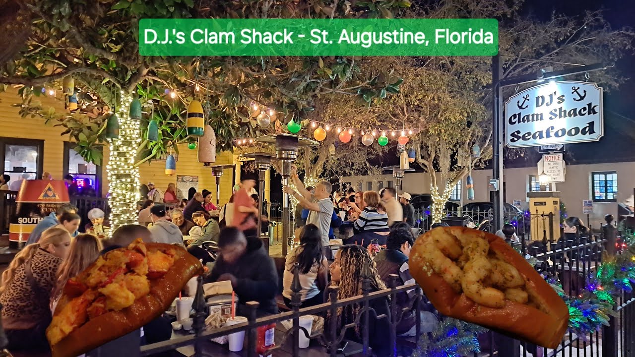 D.J.'s Clam Shack - St. Augustine, Florida - YouTube