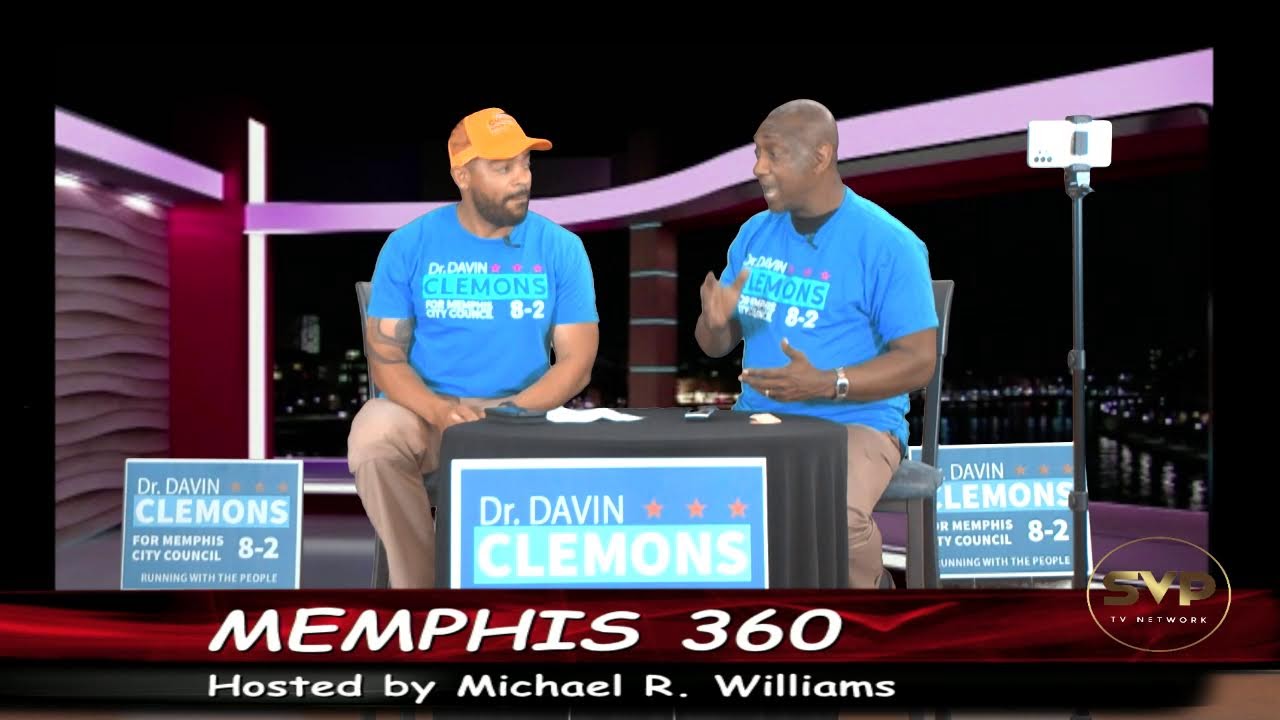 Memphis 360 TV Show - Call in 901-244-6874 - Special guest Dr. Davin ...
