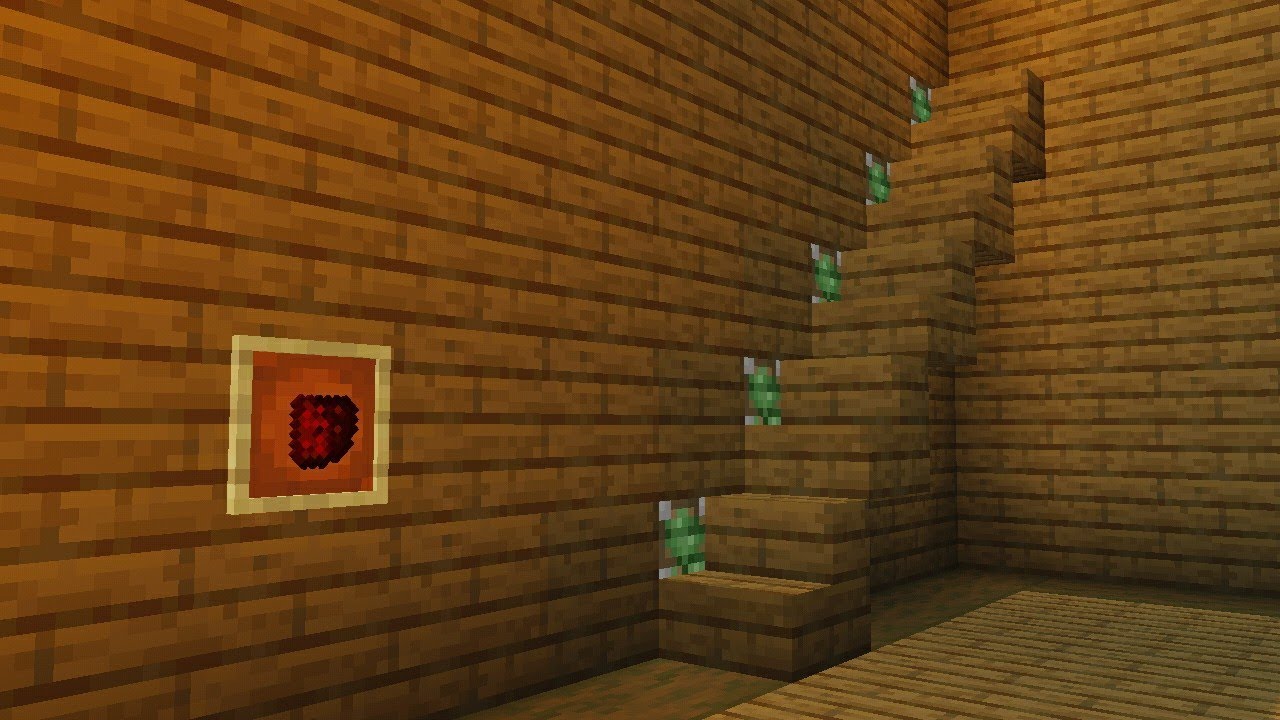 Cara membuat hidden stairs - Minecraft - YouTube