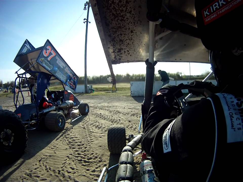 QRC Outlaw Kart in car camera - Megan Fitch - YouTube
