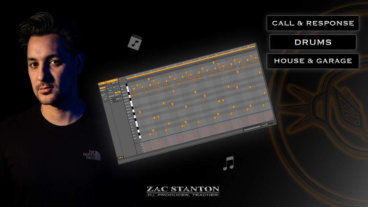 Use the Call & Response technique to create drums, for the opening ...