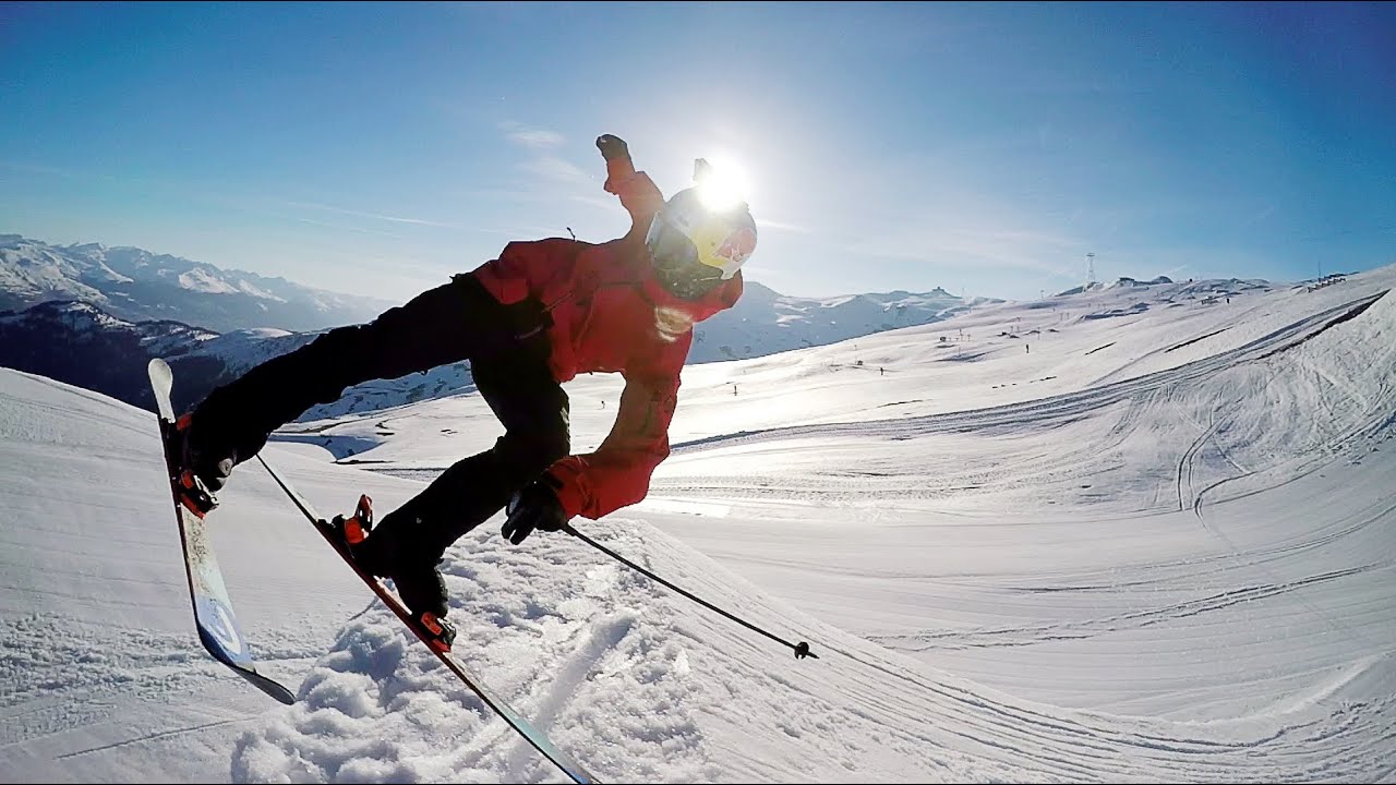 Jesper Tjäder Follow Cam in Laax, Switzerland - YouTube