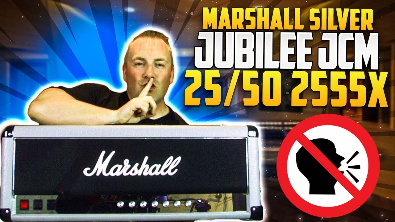 Marshall JCM 2550 2555X Silver Jubilee | NO TALKING | 5 Guitars - YouTube