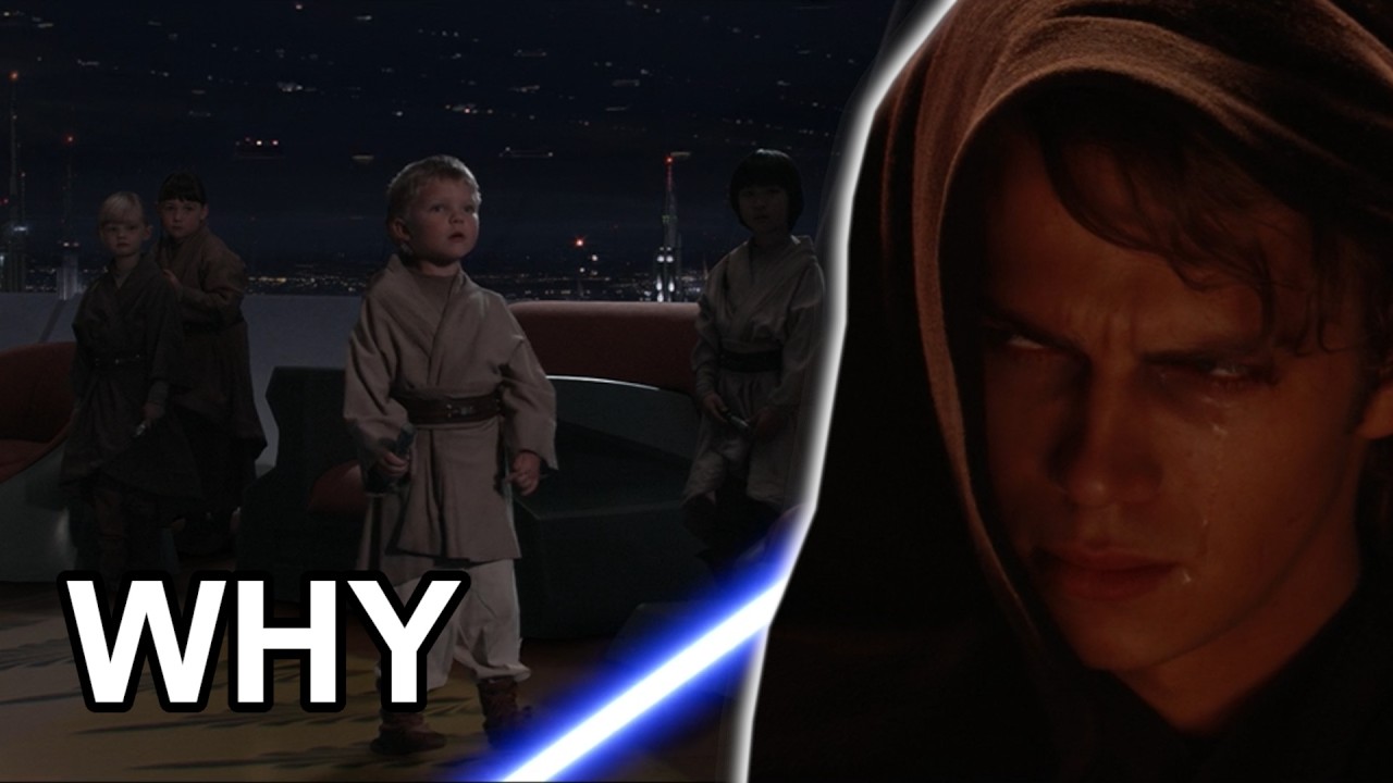 Why Anakin Wanted to Kill The Younglings Himself - YouTube