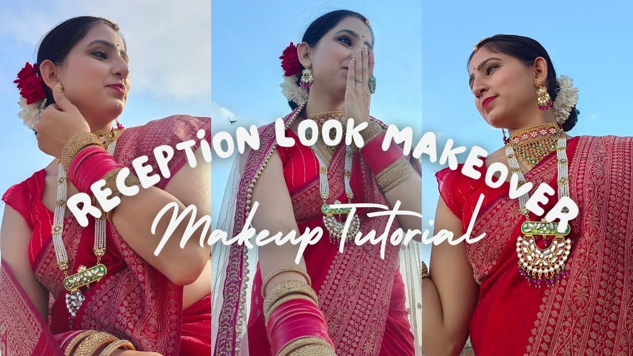 my first makeup💄 tutorial... #makeup #makeuptutorial #reception # ...