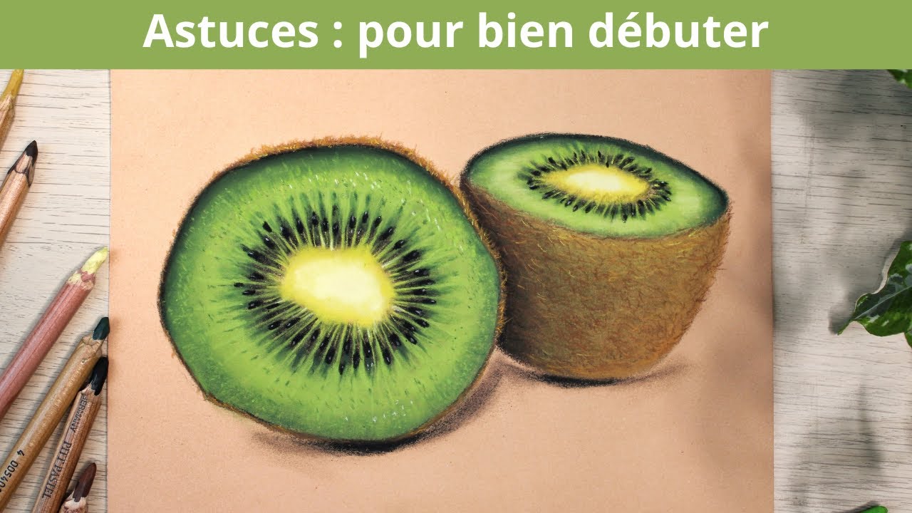 comment dessiner des fruits quand on débute - YouTube