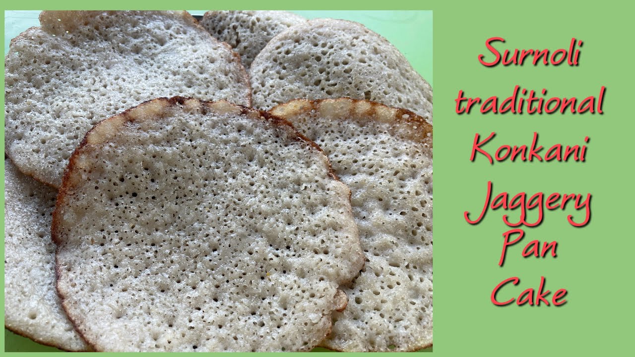 kokani traditional pancake sweet & sponge Dosa,godpoli Breakfast recipe ...
