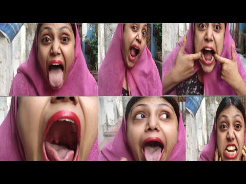 Open mouth zoom tour challenge part 2| requested video 😊| the queen ...