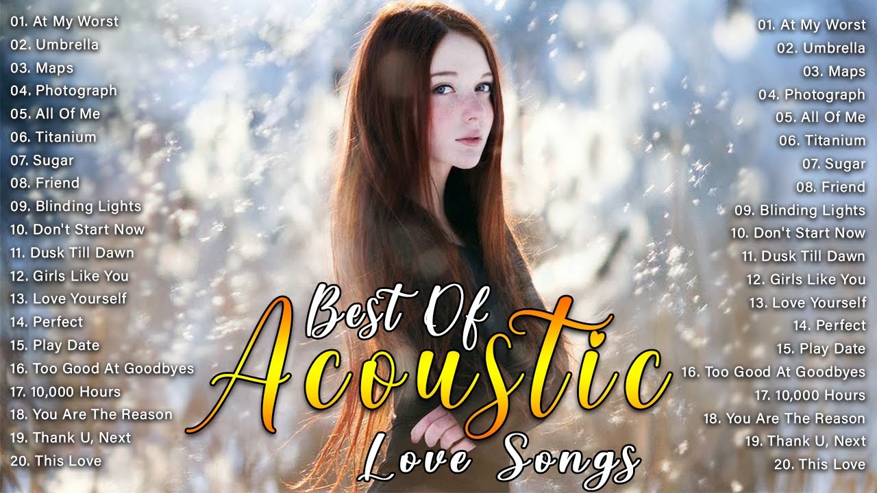 English Acoustic Songs Cover - Best English Acoustic Love Songs Cover ...