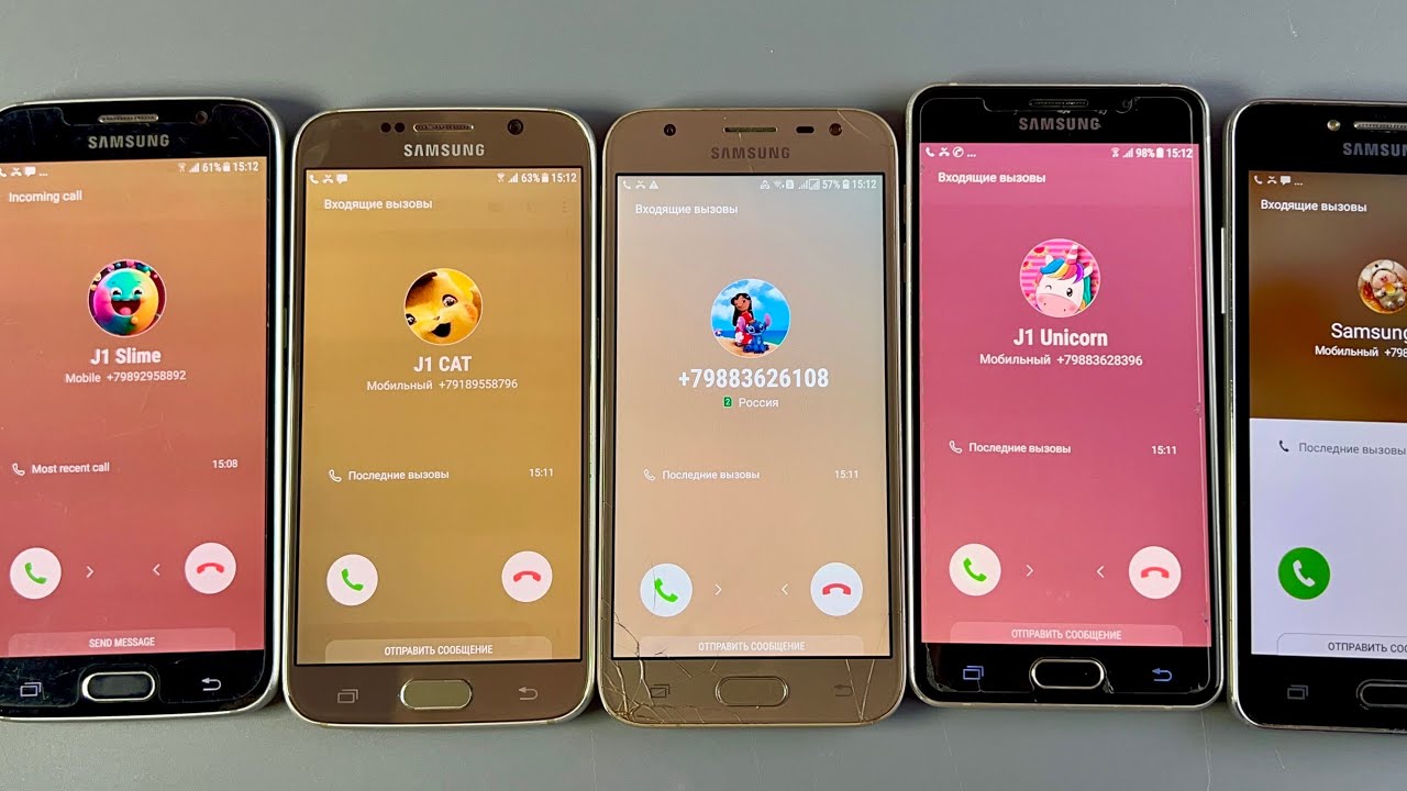 Incoming call🪼Samsung Galaxy S6🌈Samsung Galaxy J3🐸Samsung Galaxy A5 ...