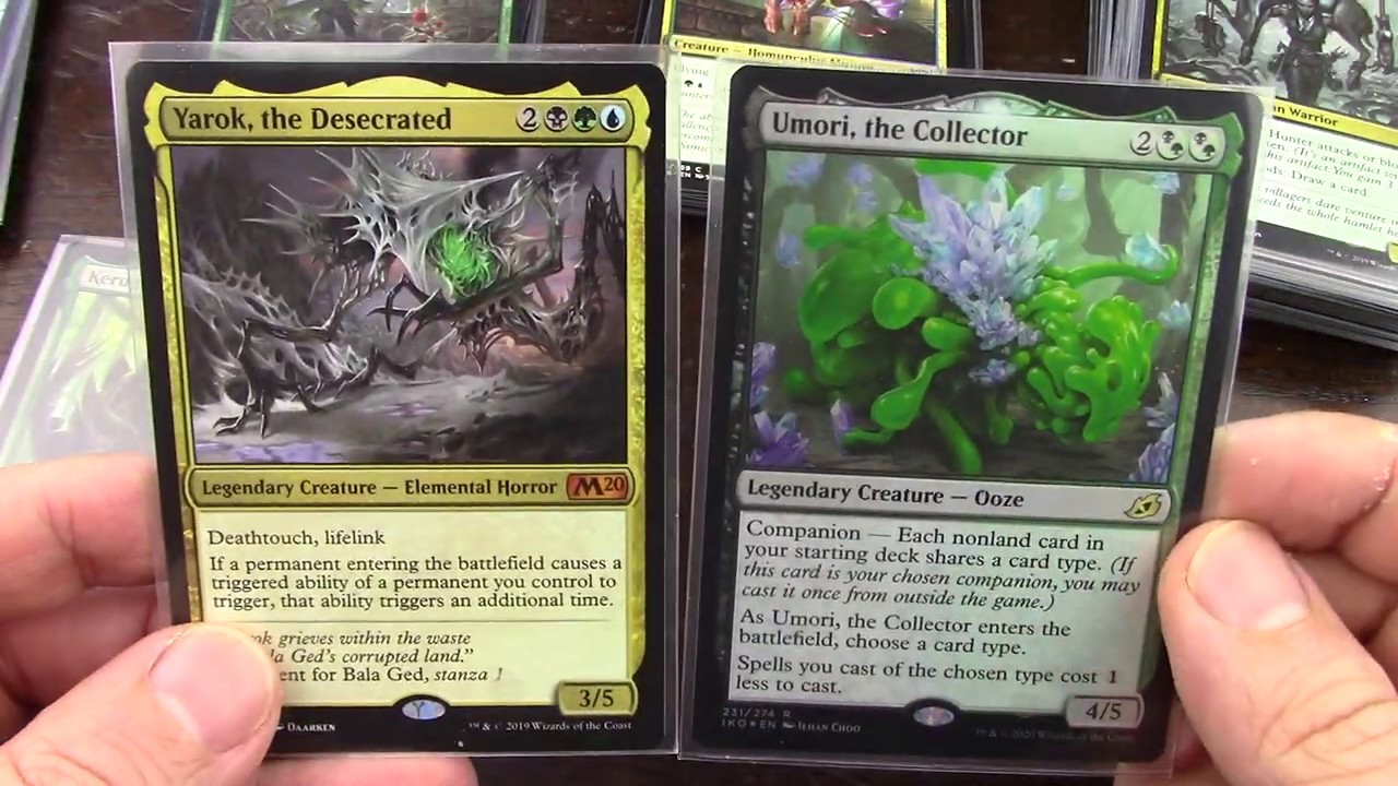 Umori Companion Yarok Commander 1 The Cards - YouTube