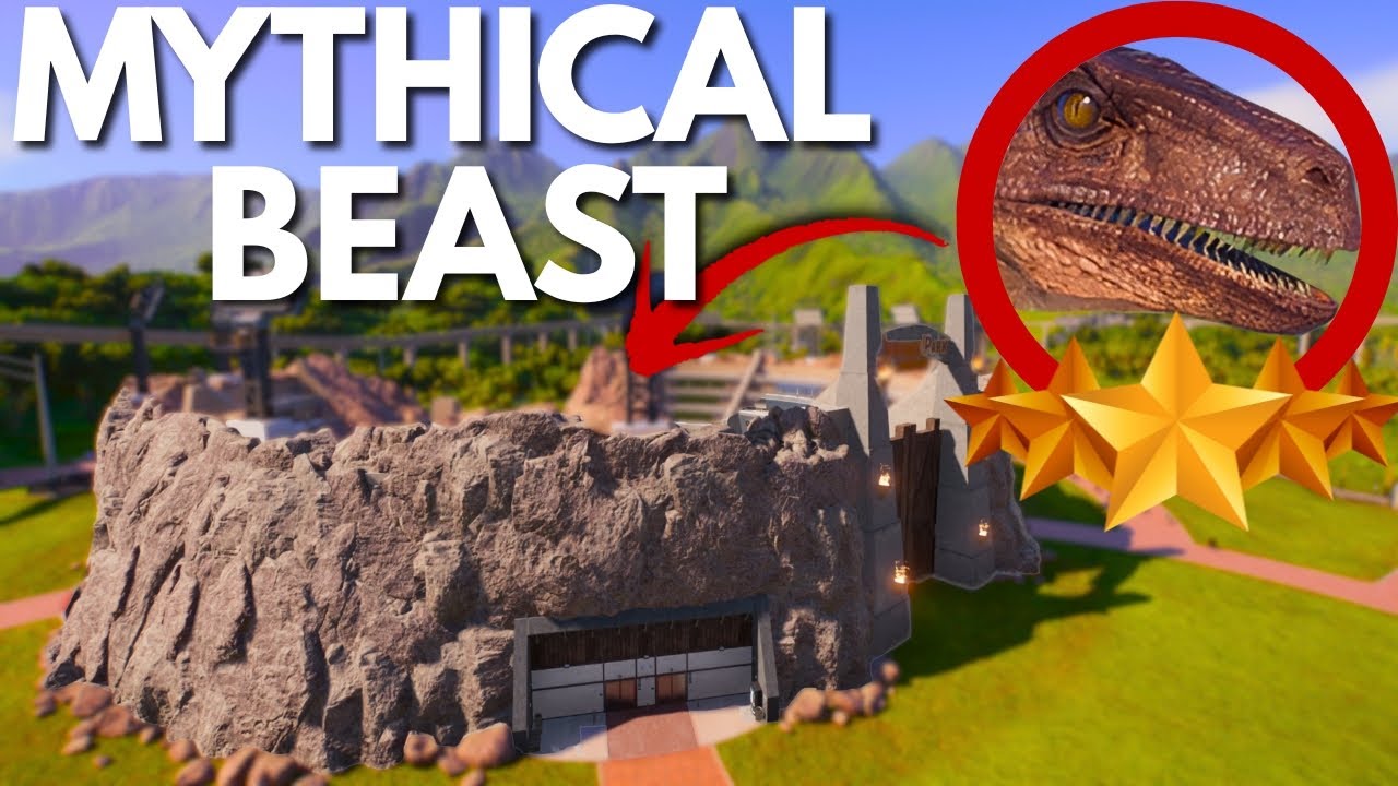 This Rare Mythical Beast took OUR PARK to 5 STARS! - YouTube