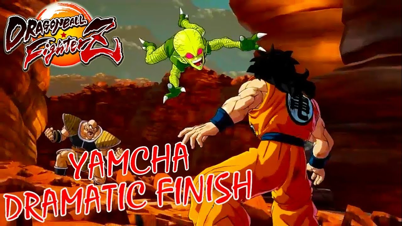 Gameplay: Yamcha Dramatic Finish+Ultimate Wolf Fang fist: Dragonball ...