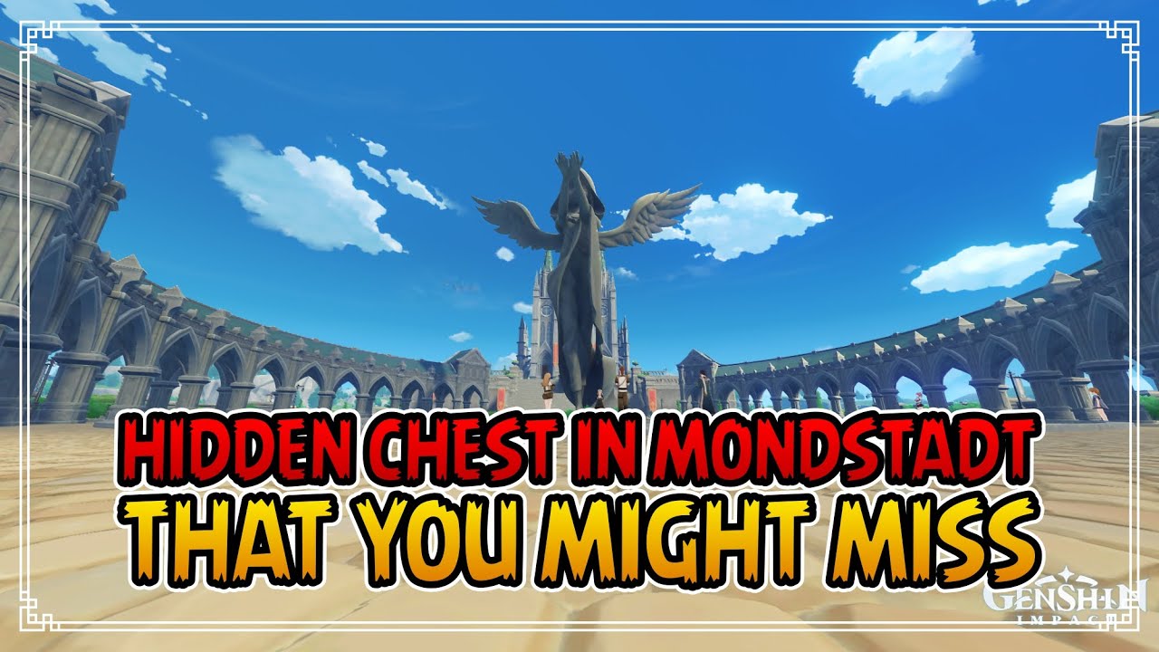 Hidden Chest In Monstadt That You Might Miss | Genshin Impact - YouTube